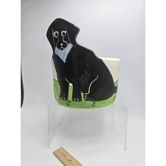 Sigma Beauty | Accents | Vintage Sigma Ceramic Black Dog Labrador ...